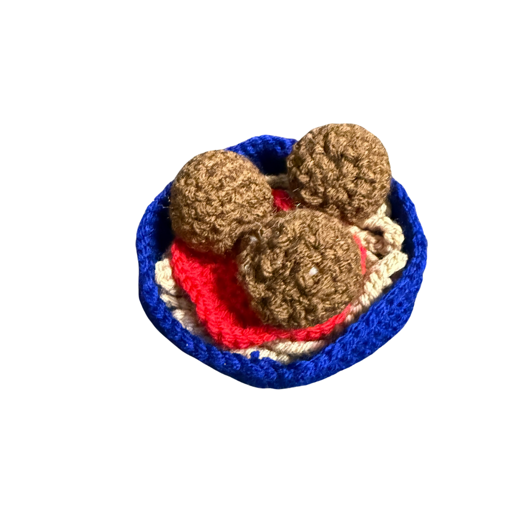 Spaghetti and Meatballs – Crochet City